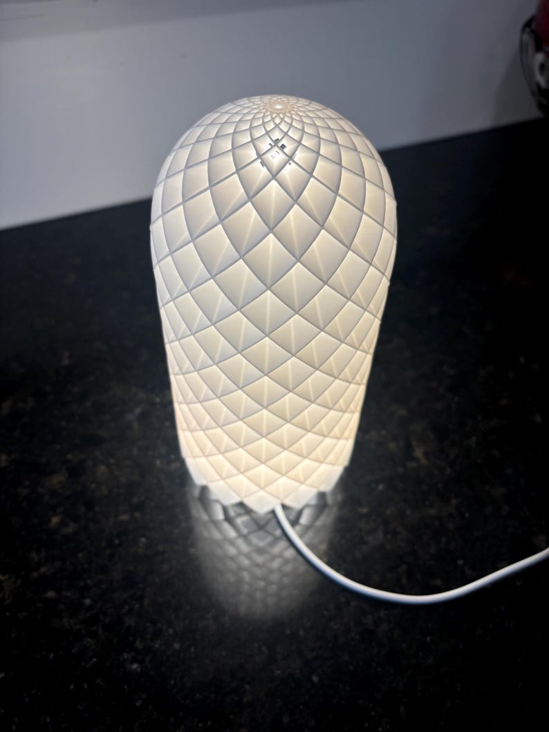 3D Printed Led Lamp - Etsy