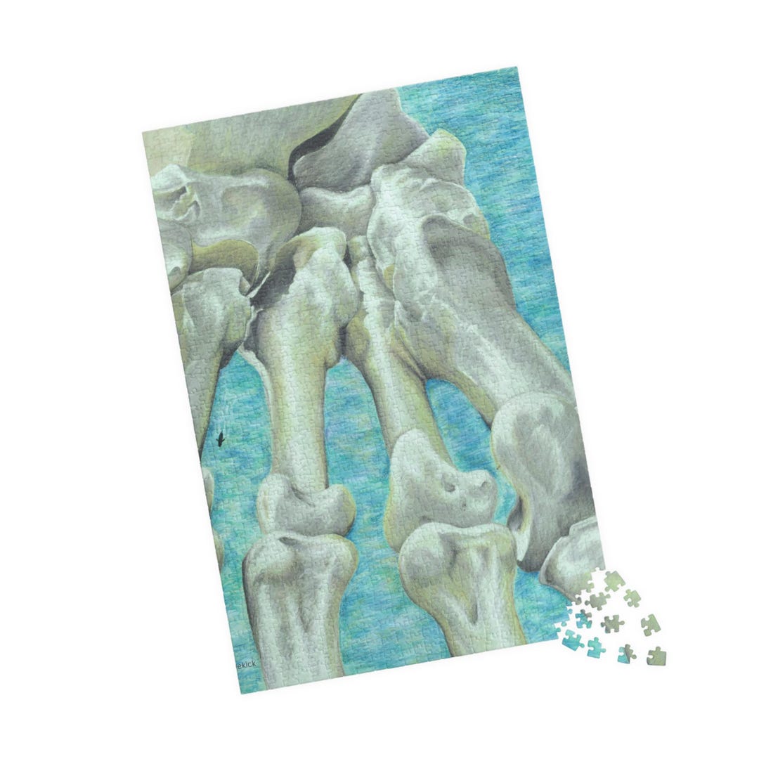 Artistic Bone Anatomy Puzzle - Educational Fun for Kids & Adults, 110 ...