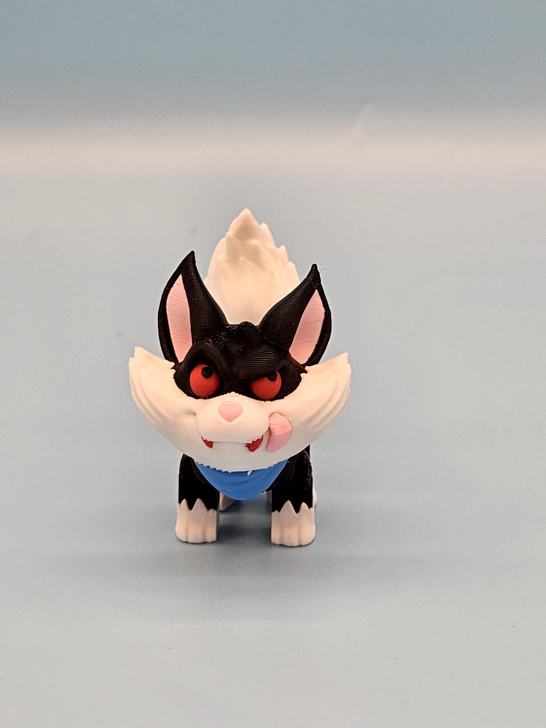 3d-printed Evil Vampire Cat Figurine – Spooky & Playful Halloween Decor ...