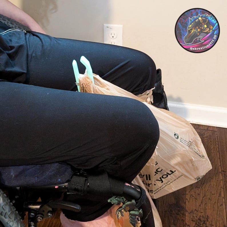 Wheelchair Grocery Bag Hook – Hands-free Mobility Aid - Etsy