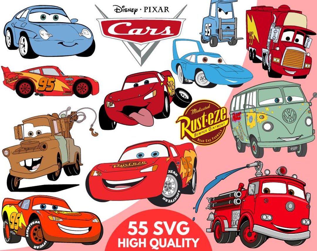 Cars SVG Bundle, Cars Svg, Cars Bundle Svg Files for Cricut and ...