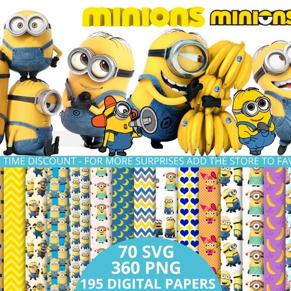 Minions Printable - Etsy