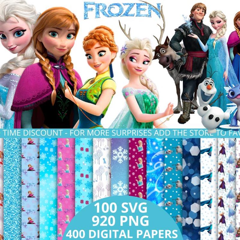 Frozen Scrapbooking - Etsy