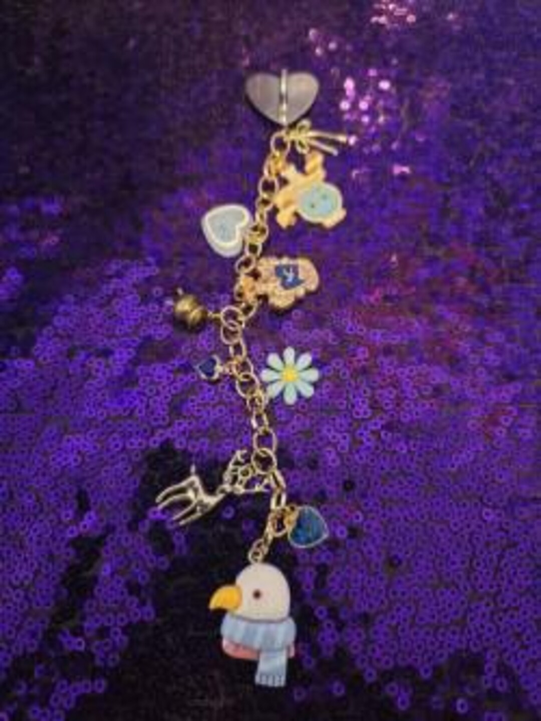 Eagle House | Charms | Kindle Charm Chain | E Reader Chain - Etsy