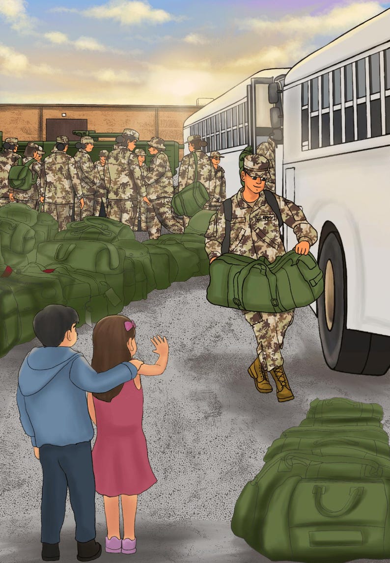 Army Gifts — My Soldier: US Army Children's Picture Book - Etsy