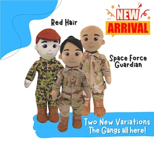 Recordable Military Dad Plush Doll, Custom Deployment Gift - Etsy