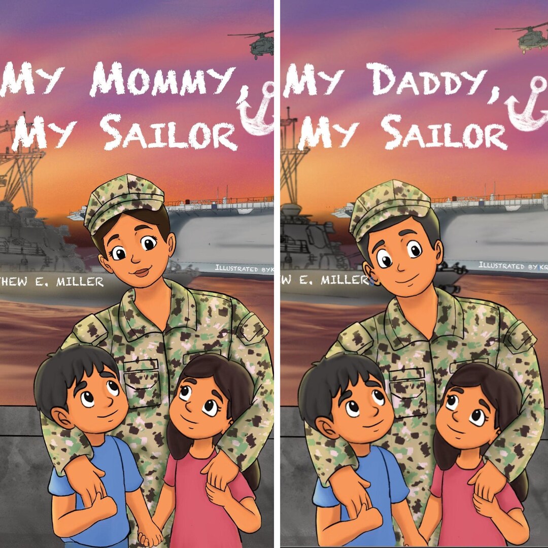My Daddy, My Sailor | My Mommy, My Sailor | US Navy Children Picture ...