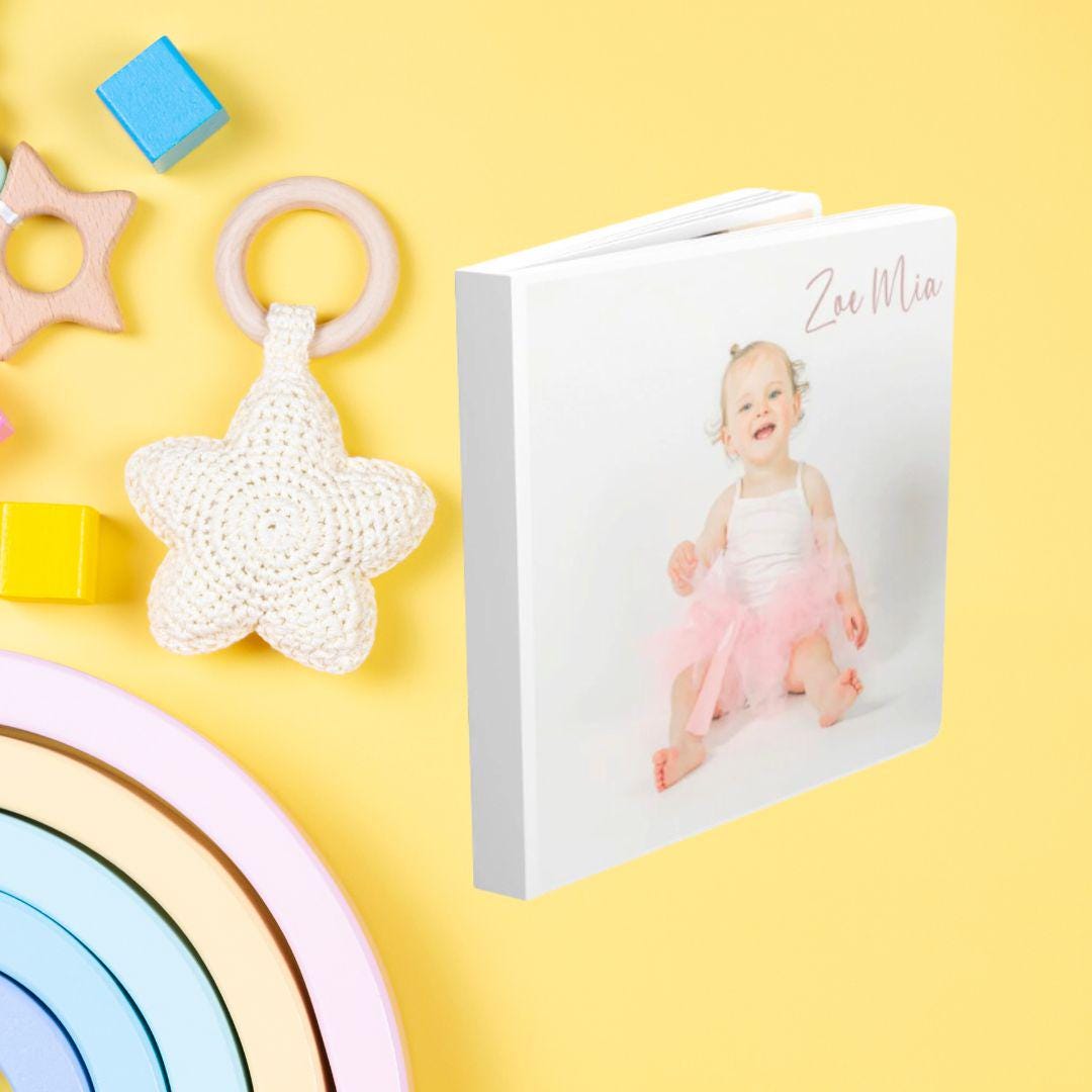 Adorable Custom Photo Board Book for Kids | Unique Personalized ...