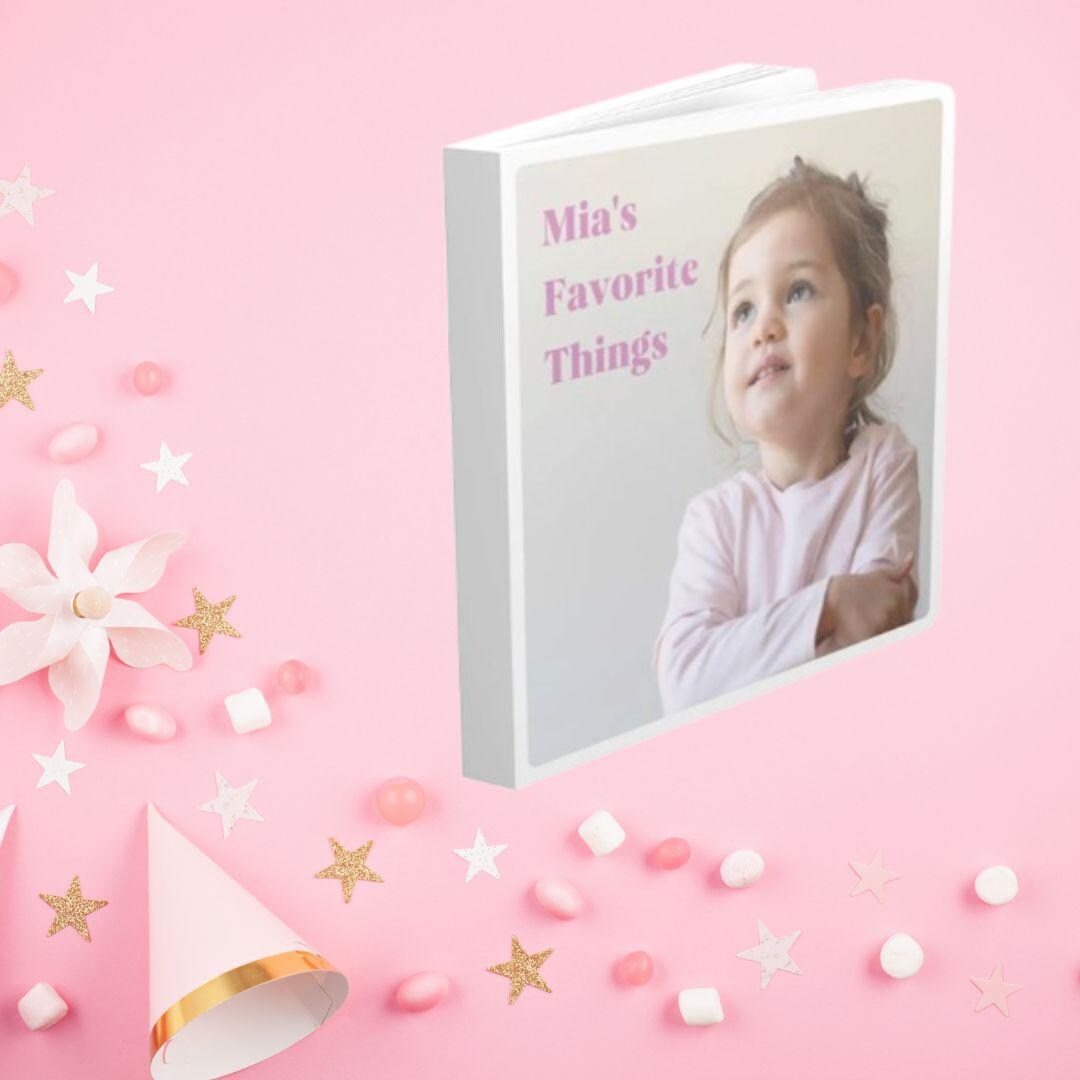 Adorable Custom Board Book for Kids Unique Personalized Keepsake, Child ...