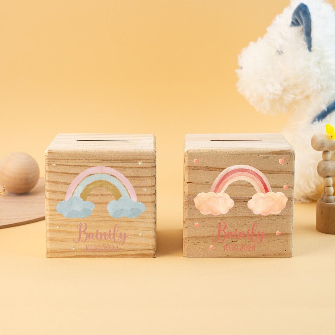 Custom Money Box for Kids, Kids Money Box, Money Box for Children ...