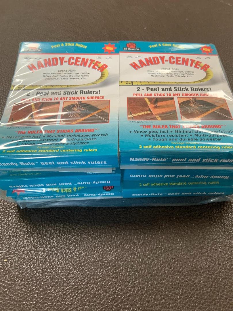 Handy-center™ Self Adhesive Strip Rulers by the Dozen for Quilting ...