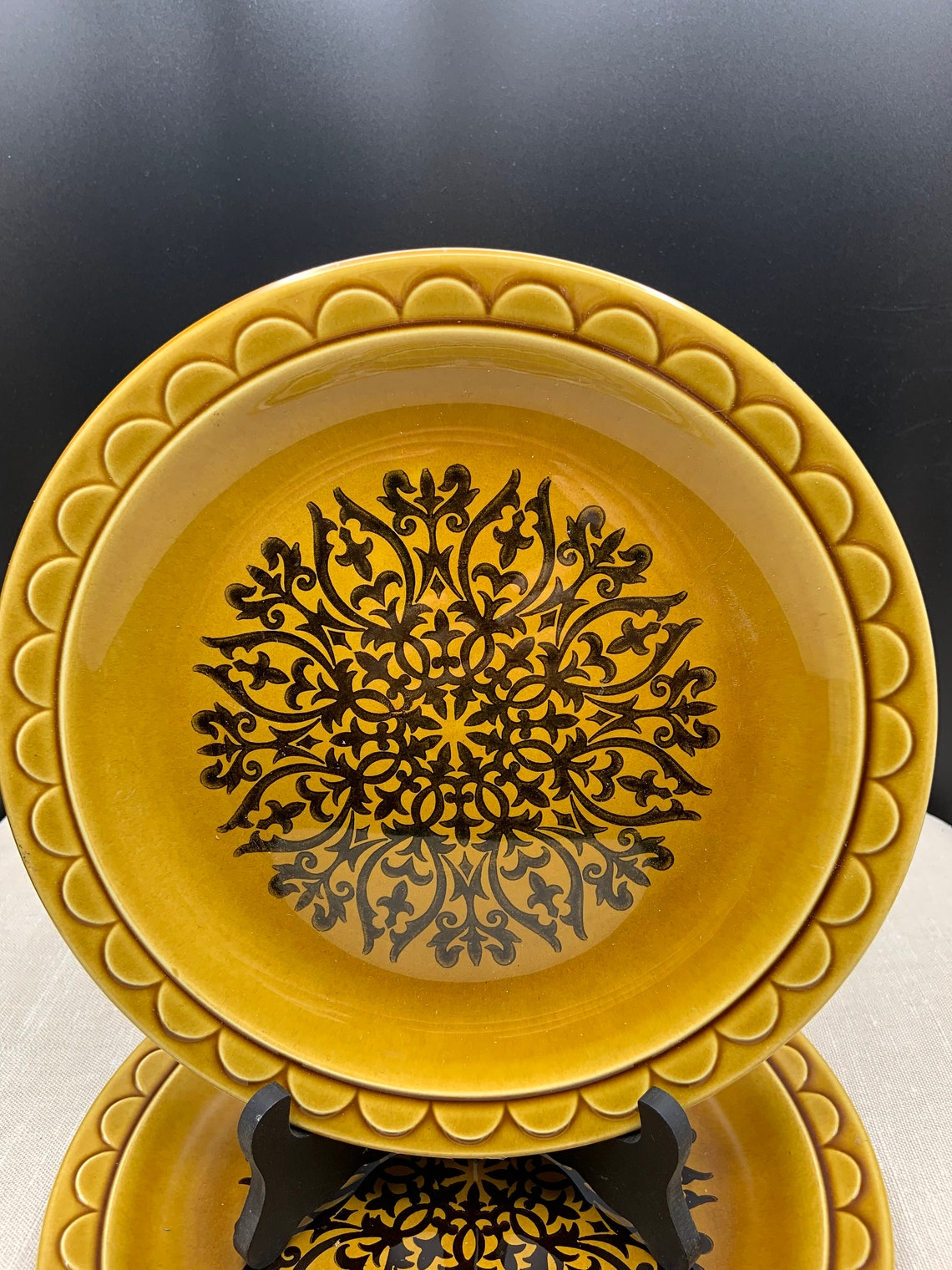 Vintage Coventry Castilian Dinner Plates - Homer Laughlin Castilian ...