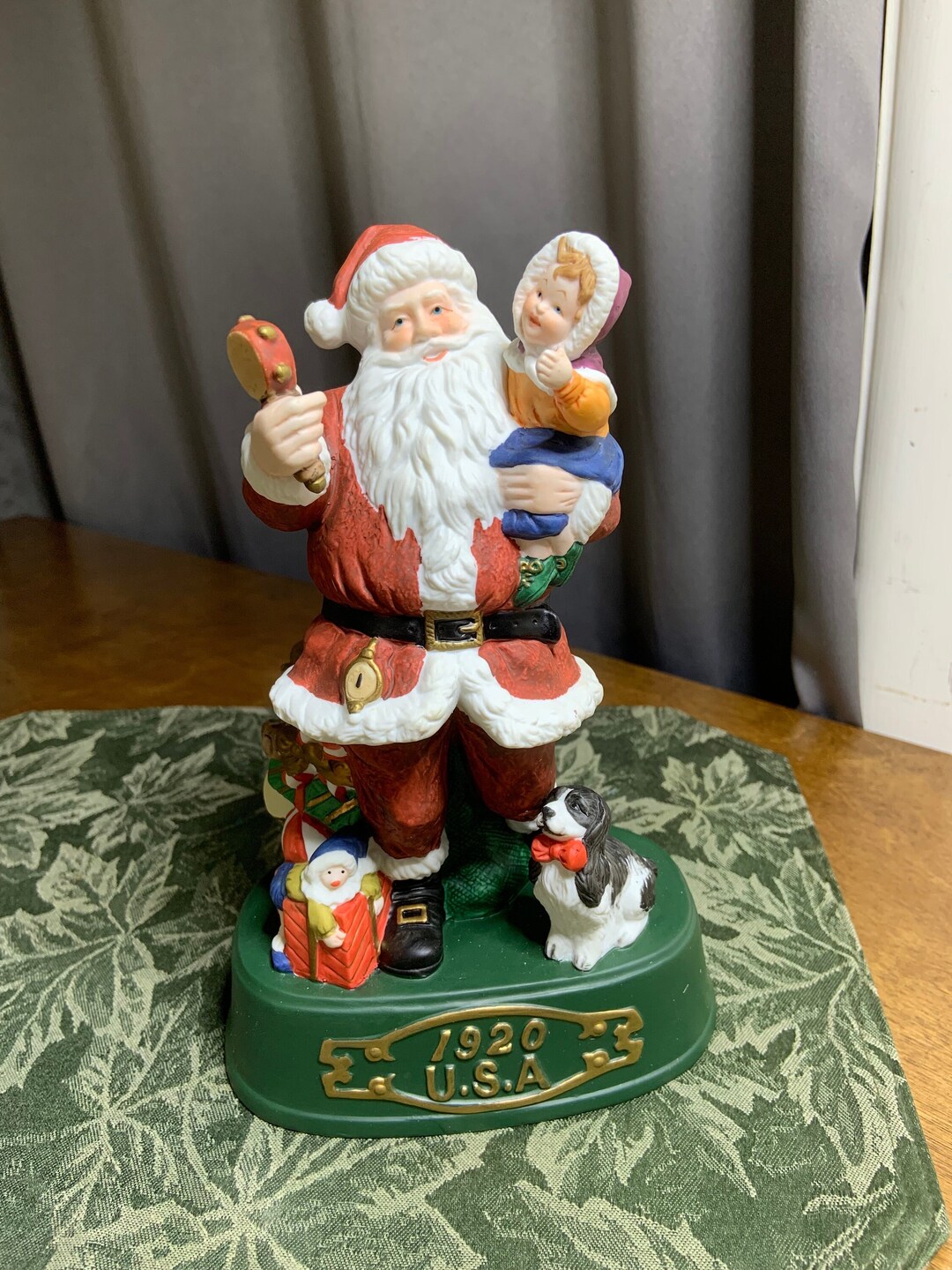 Vintage Santa of the World - Grandeur Noel Santa Figurine - Collectible ...