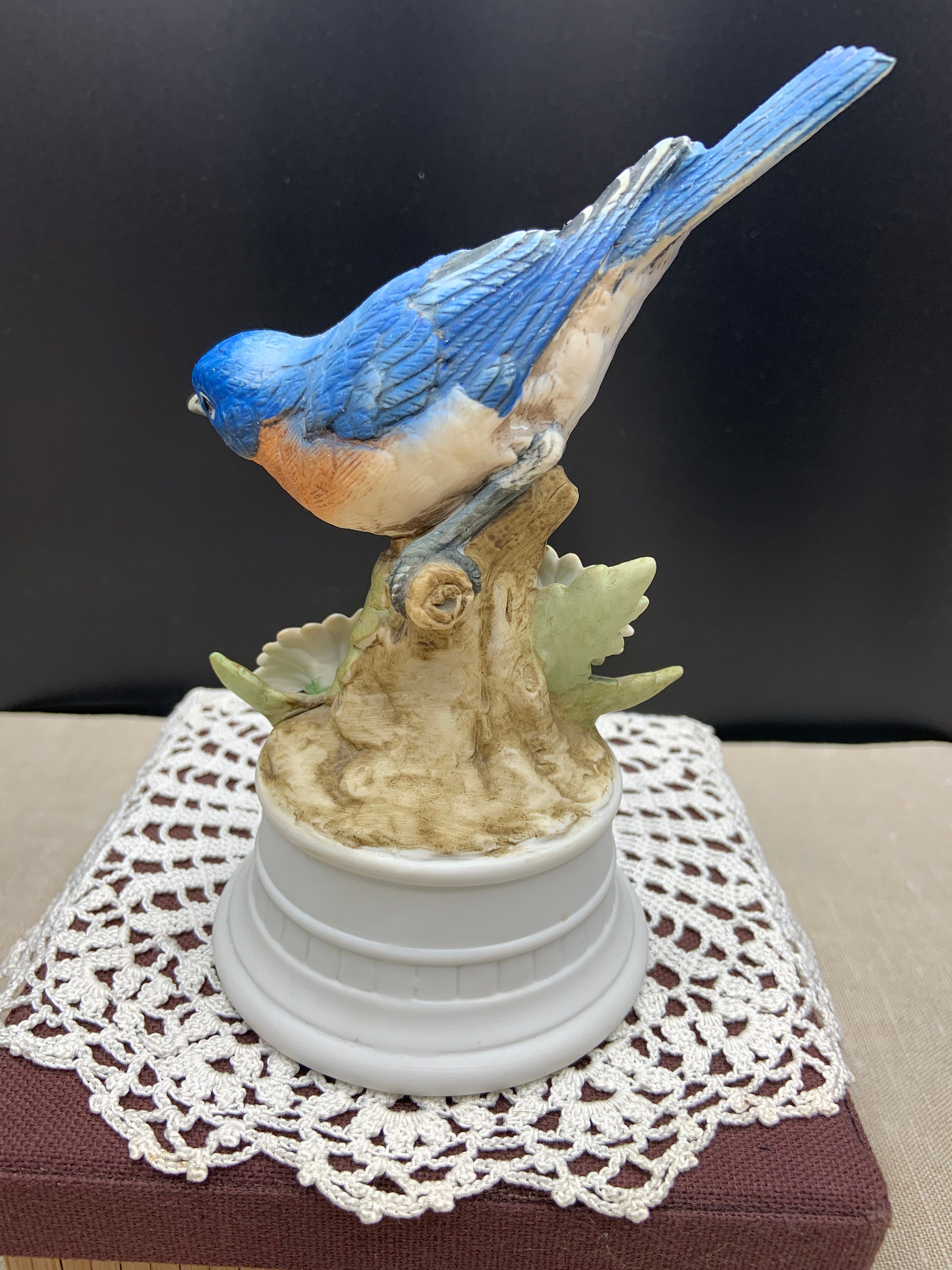 Vintage National Potteries Co Blue Bird Statue - NAPCO Numbered Limited ...