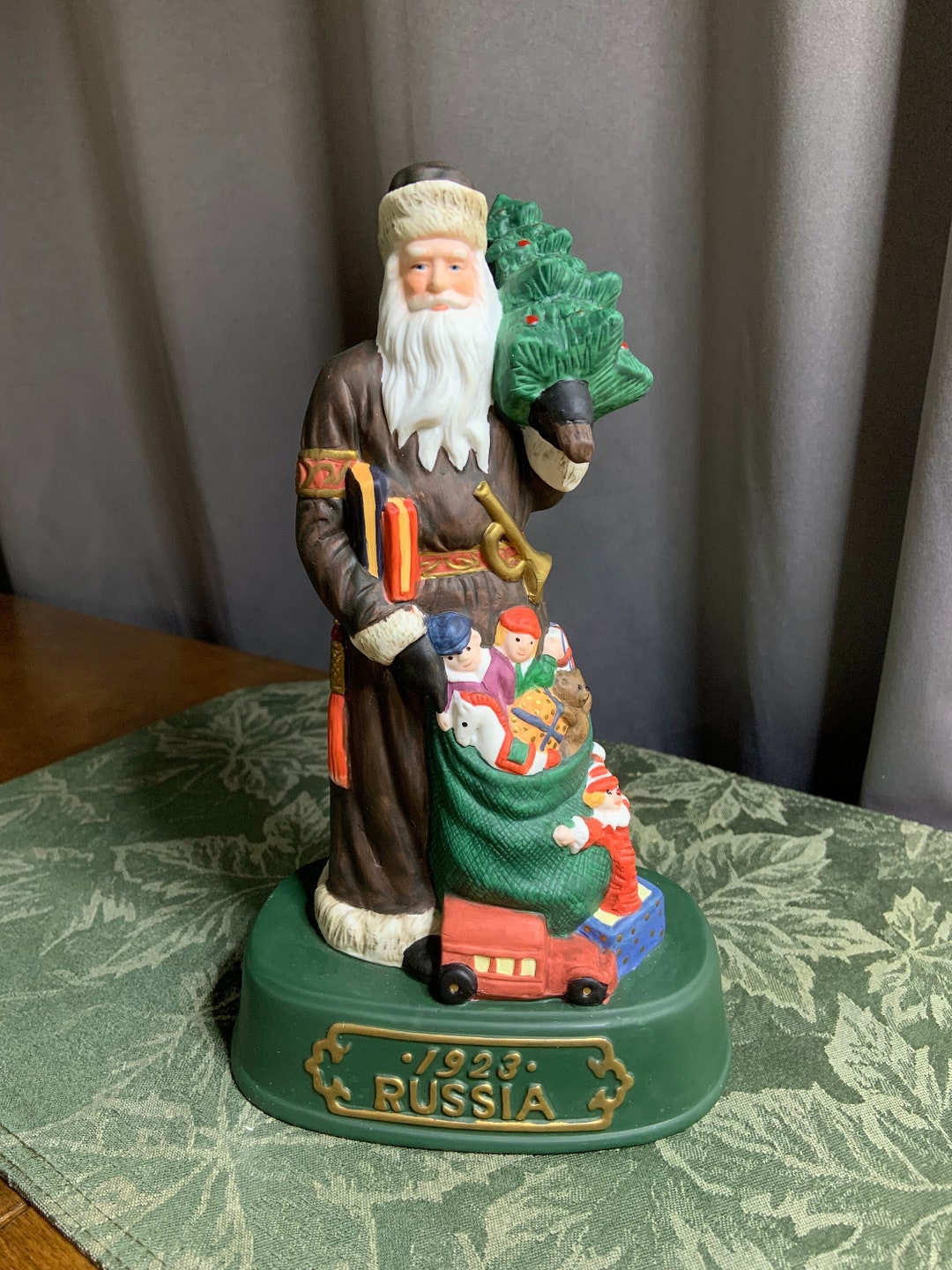 Vintage Santa of the World Grandeur Noel Santa Figurine Collectible ...