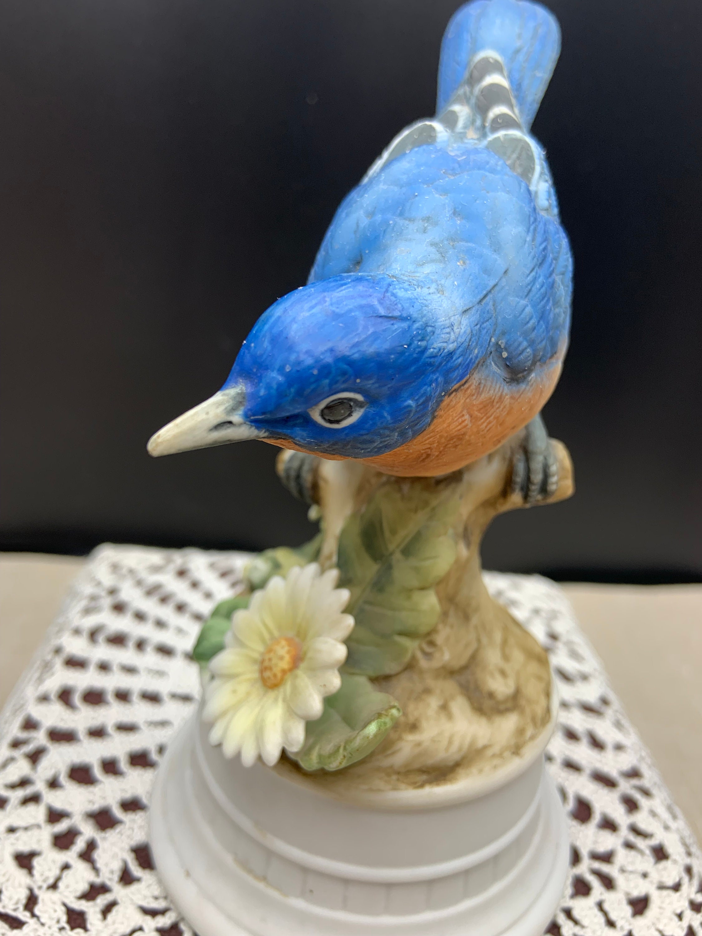 Vintage National Potteries Co Blue Bird Statue - NAPCO Numbered Limited ...