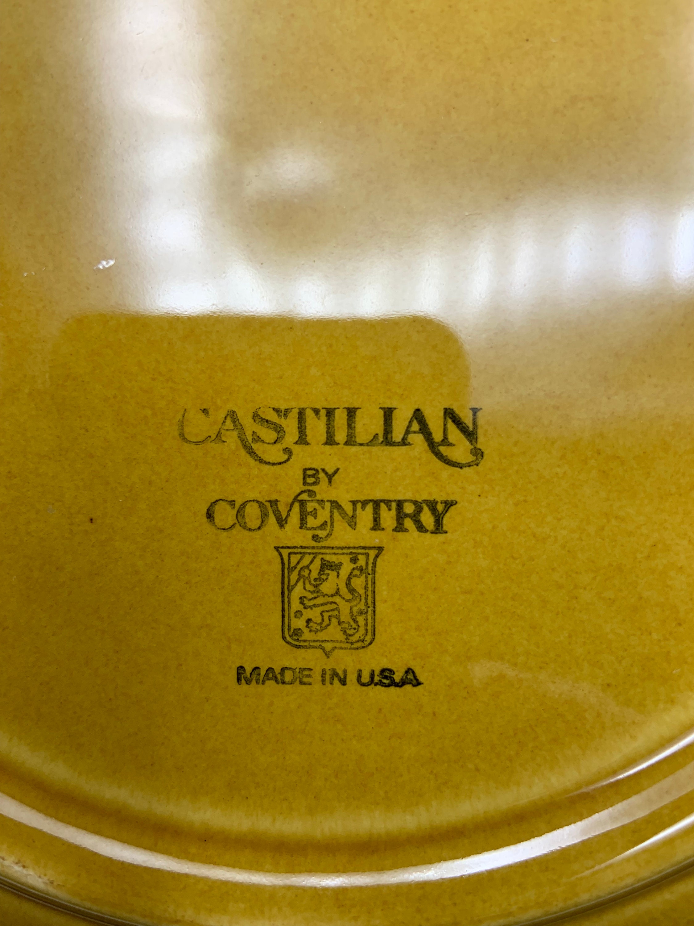 Vintage Coventry Castilian Dinner Plates - Homer Laughlin Castilian ...