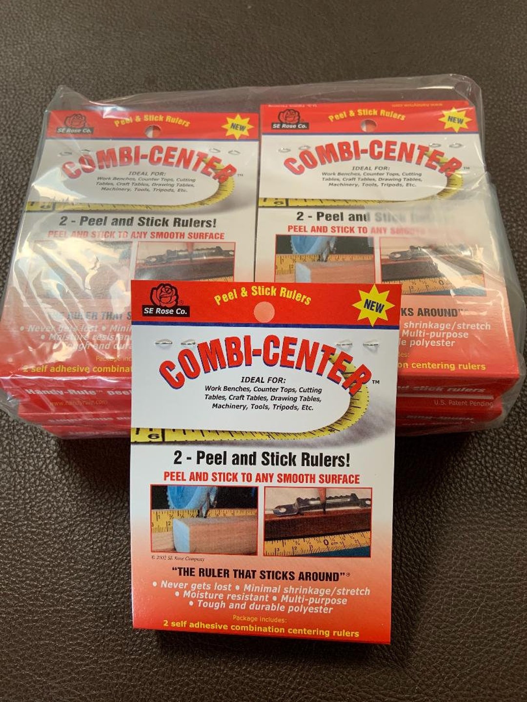 Combi-center by the Dozen -self Adhesive Strip Rulers for Crafts ...