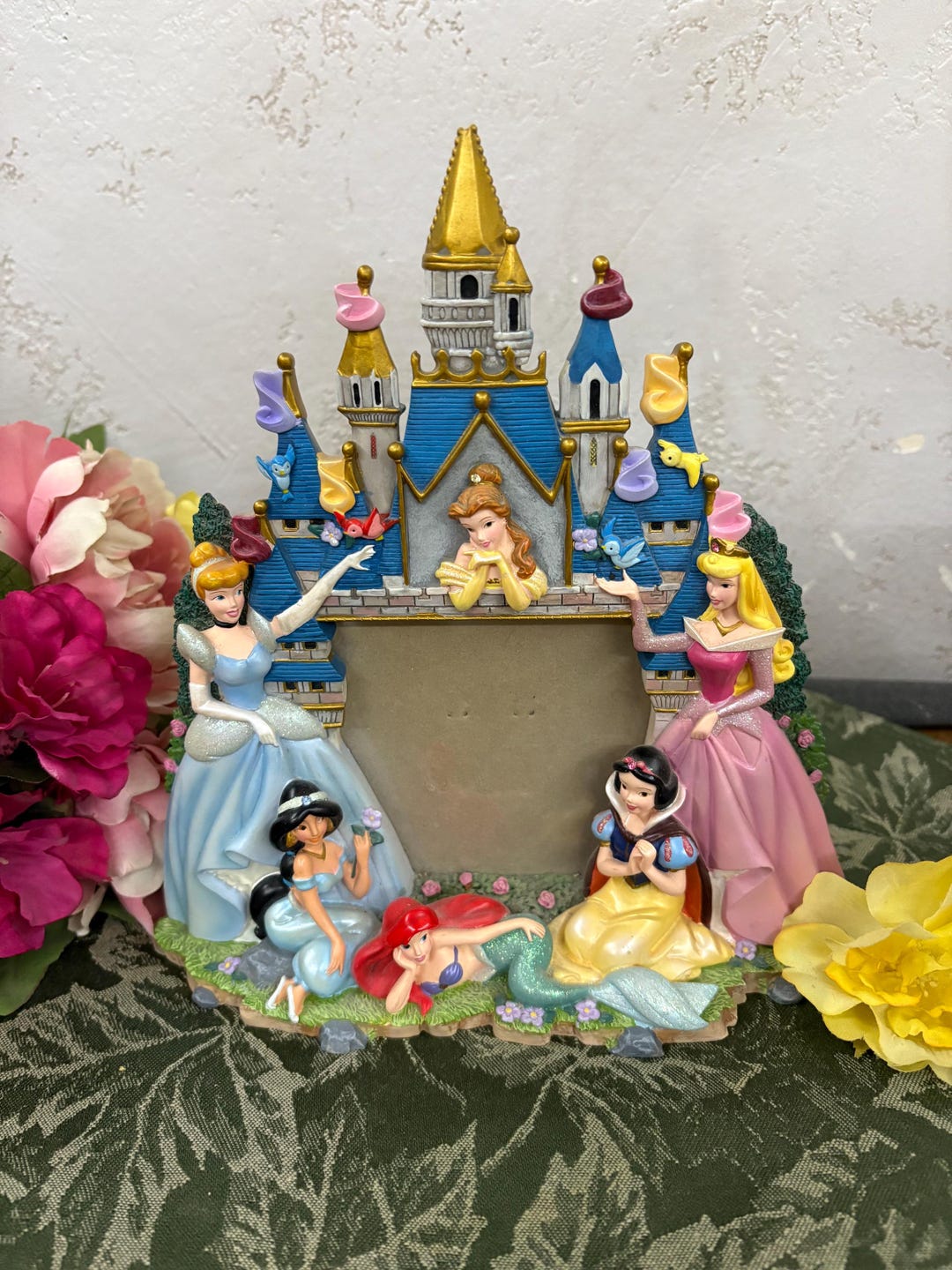 Walt Disney Parks Princess Picture Frame - 3D Disney Princess With ...