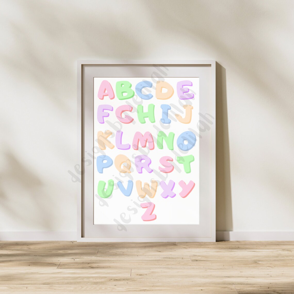 Alphabet Poster for Classrooms PRINTABLE Pre-school Teacher Resource ...