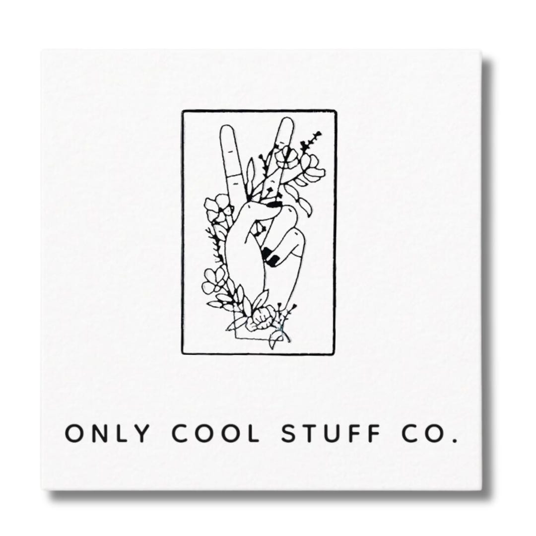 Peace Sign With Flowers Enamel Pin, Gifts for Her, Peace Pin, Retro Pin ...