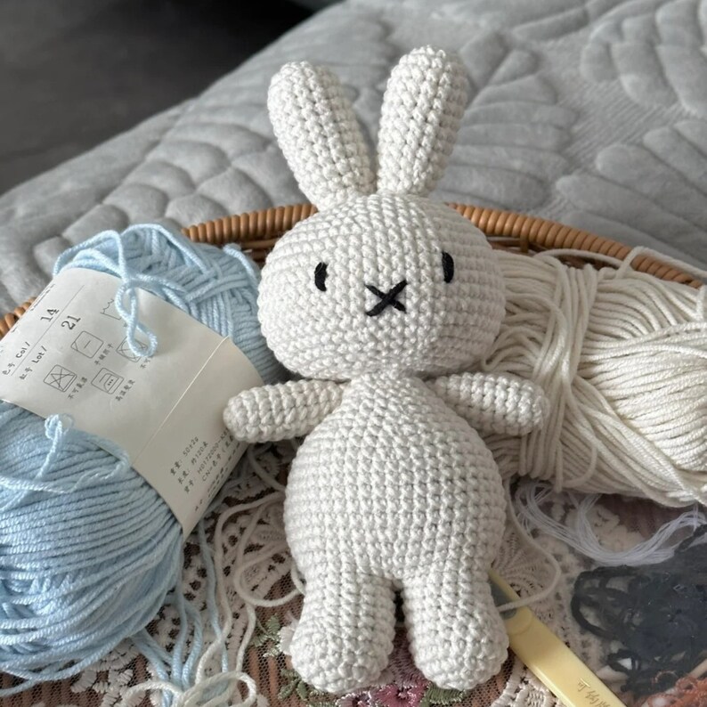 Miffy Rabbit PDF, crochet rabbit pattern, Amigurumi Rabbit, crochet toy ...