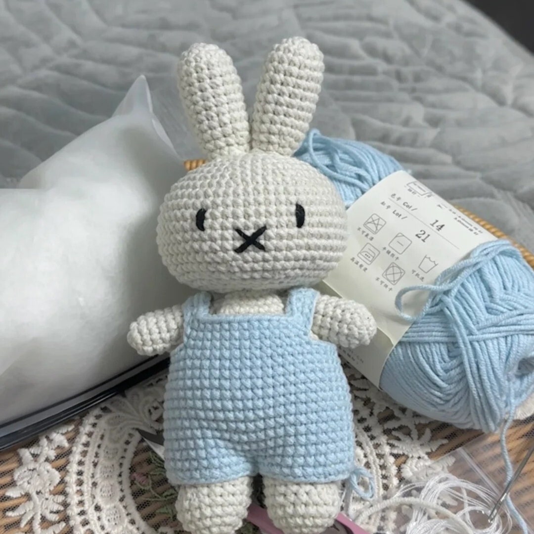 Miffy Rabbit PDF, crochet rabbit pattern, Amigurumi Rabbit, crochet toy ...