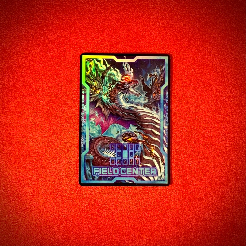 Snake-eyes Flamberge Dragon - Fieldcenter Card Yu-gì-oh! FOIL - Etsy