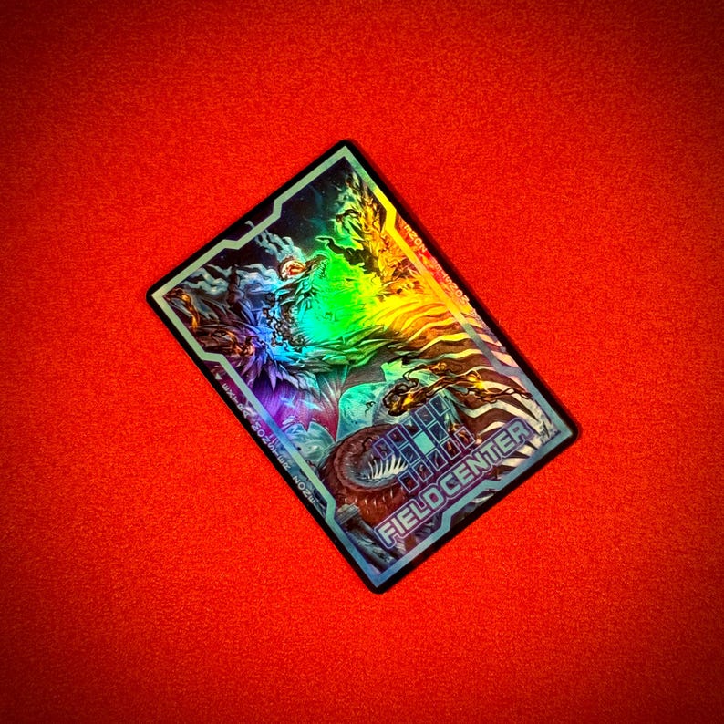 Snake-eyes Flamberge Dragon - Fieldcenter Card Yu-gì-oh! FOIL - Etsy