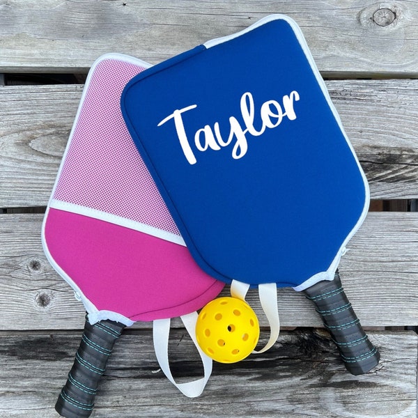 Custom Pickleball Paddle Covers - Etsy