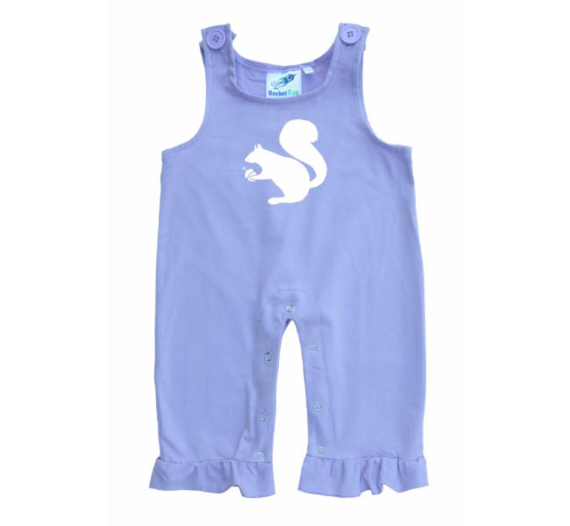 Baby and Toddler Overalls-squirrel | Etsy