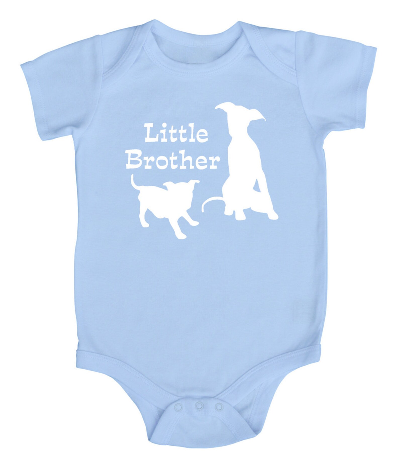 Little Brother Dog Baby Bodysuit-sibling little brother | Etsy