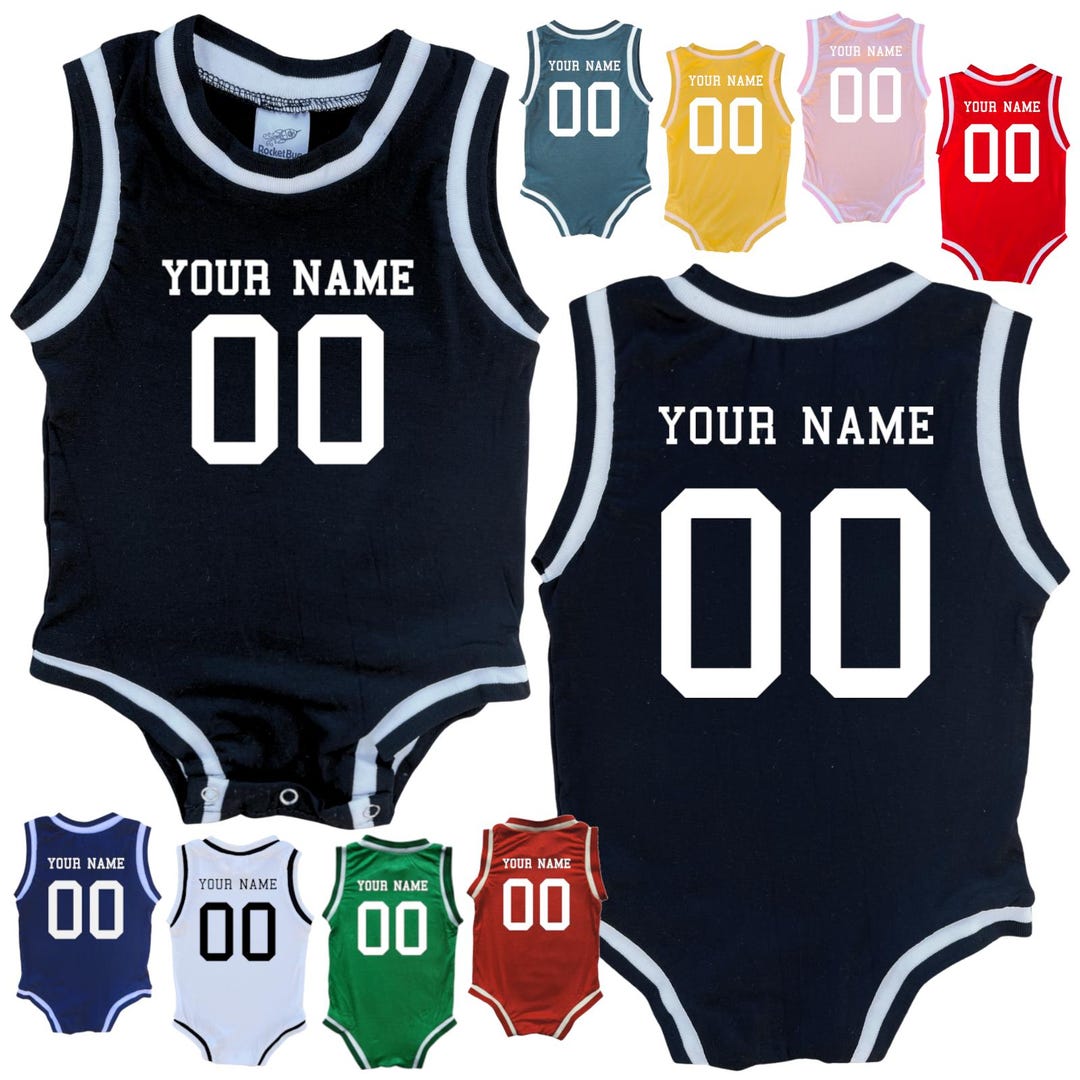 Personalized Sleeveless Basketball Sport Jersey for Babies-customized ...