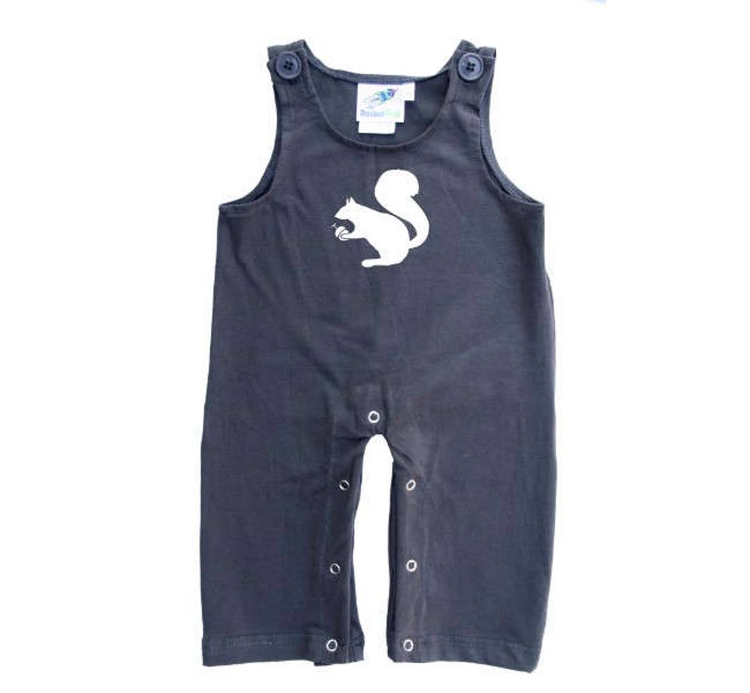 Baby and Toddler Overalls-squirrel - Etsy