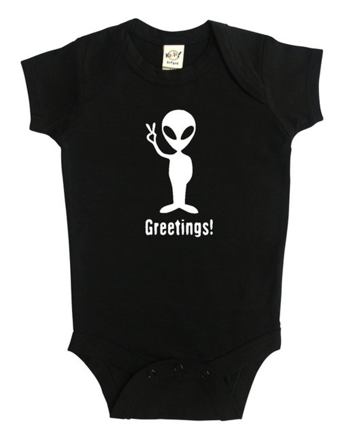 Alien Greetings Baby Bodysuit outer space baby | Etsy