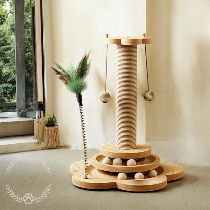 Wooden Cat Toys - Etsy