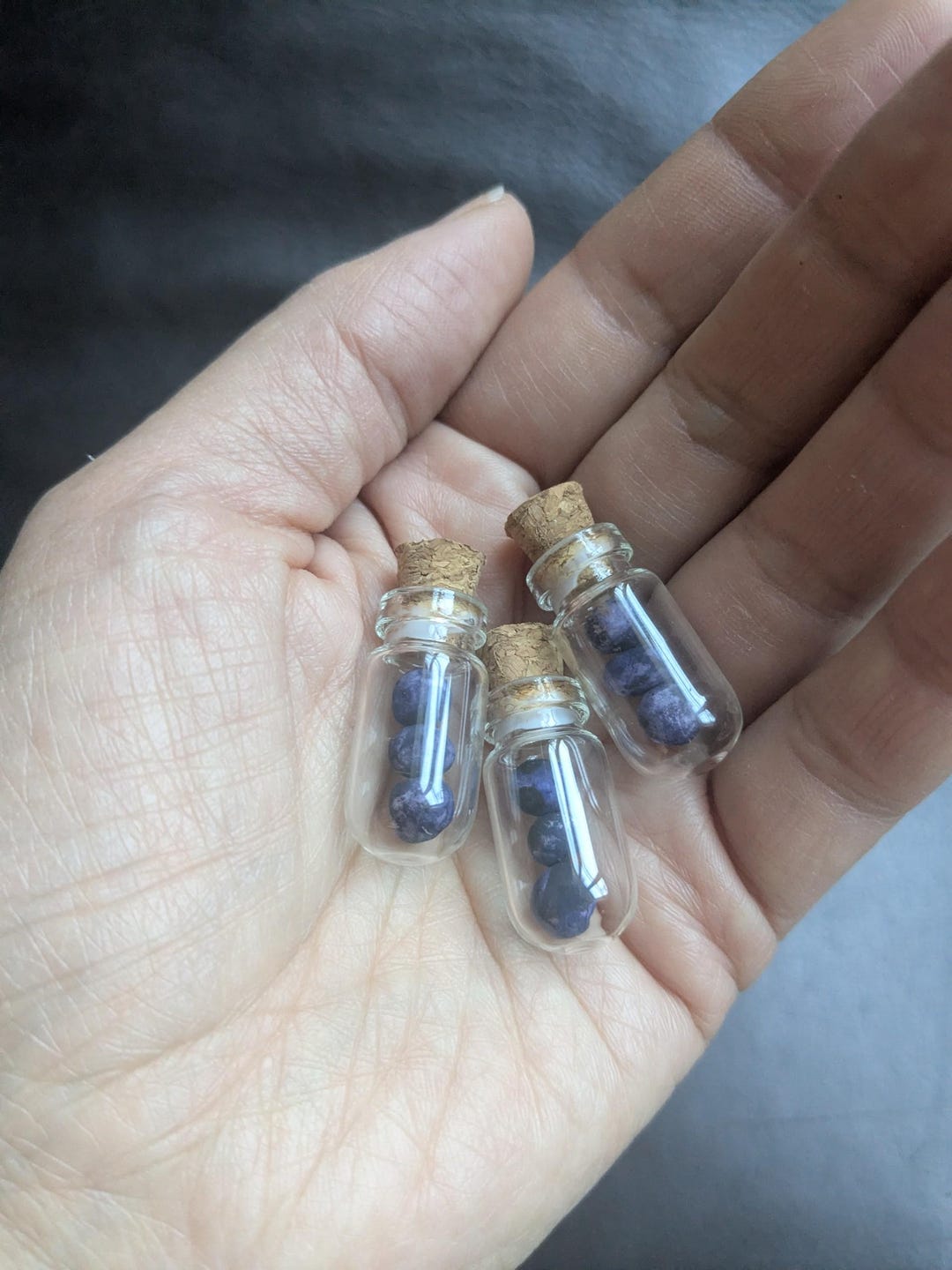 Hunger Games Nightlock Berries Prop – Miniature Glass Vials With ...