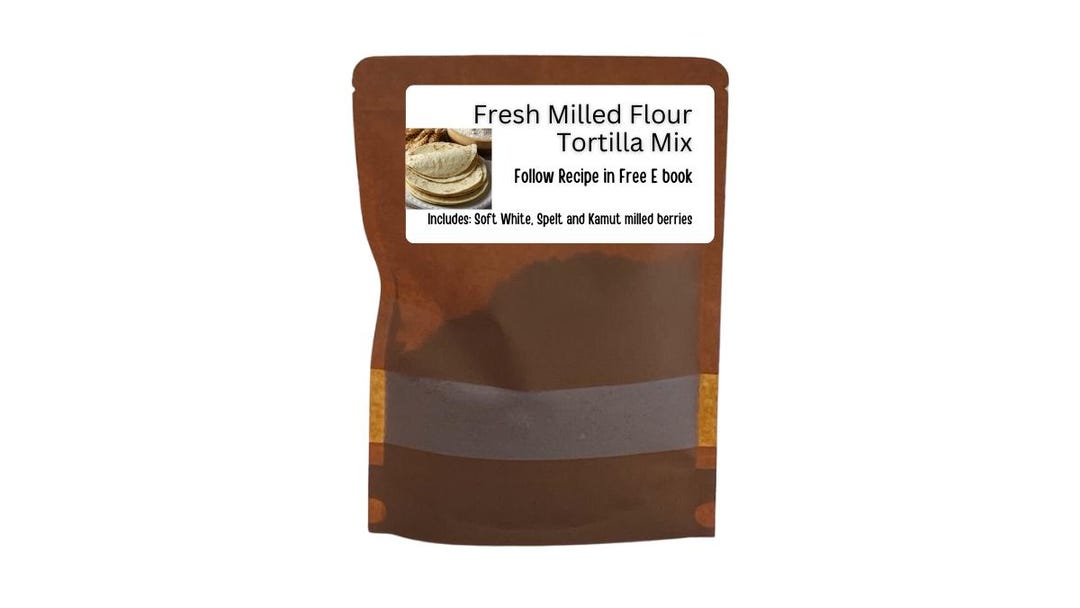 Fresh Milled Flour Tortilla Mix - Etsy