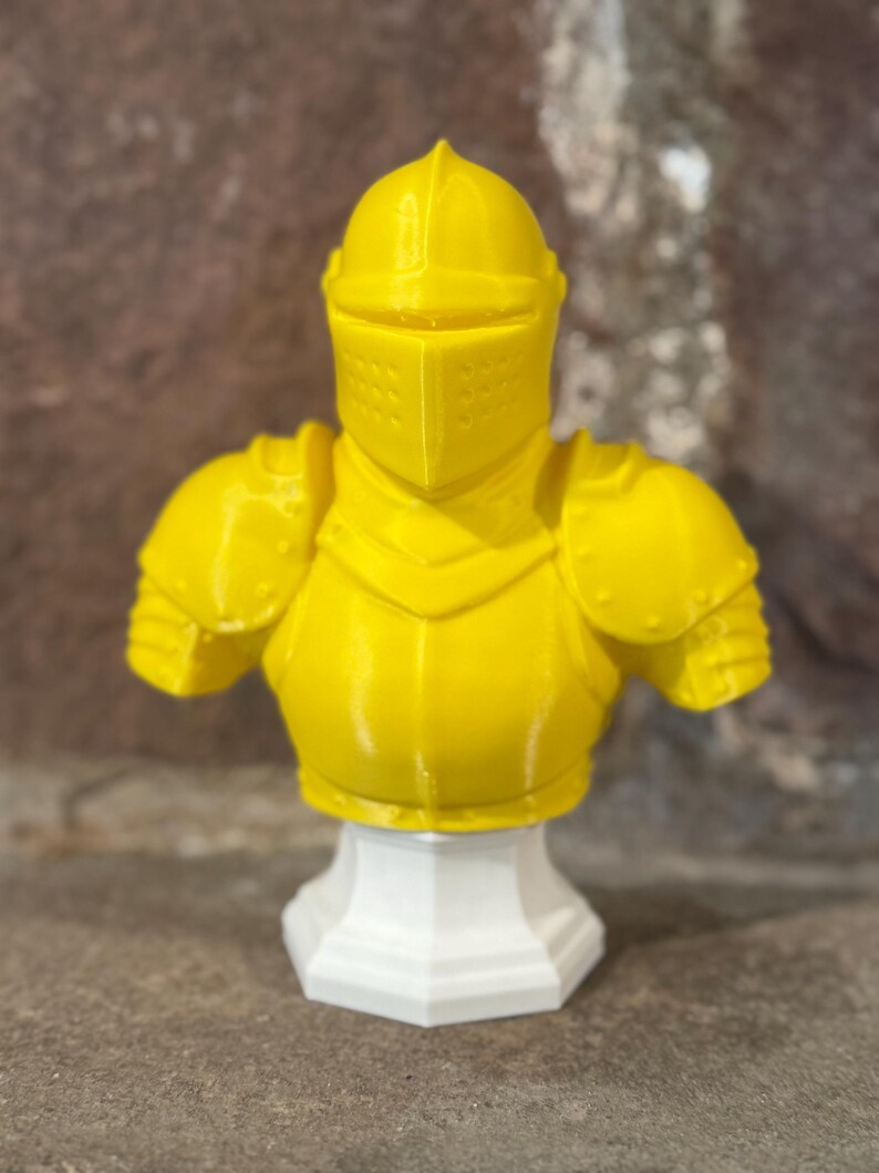 Medieval Knight Bust 3D Print - Etsy