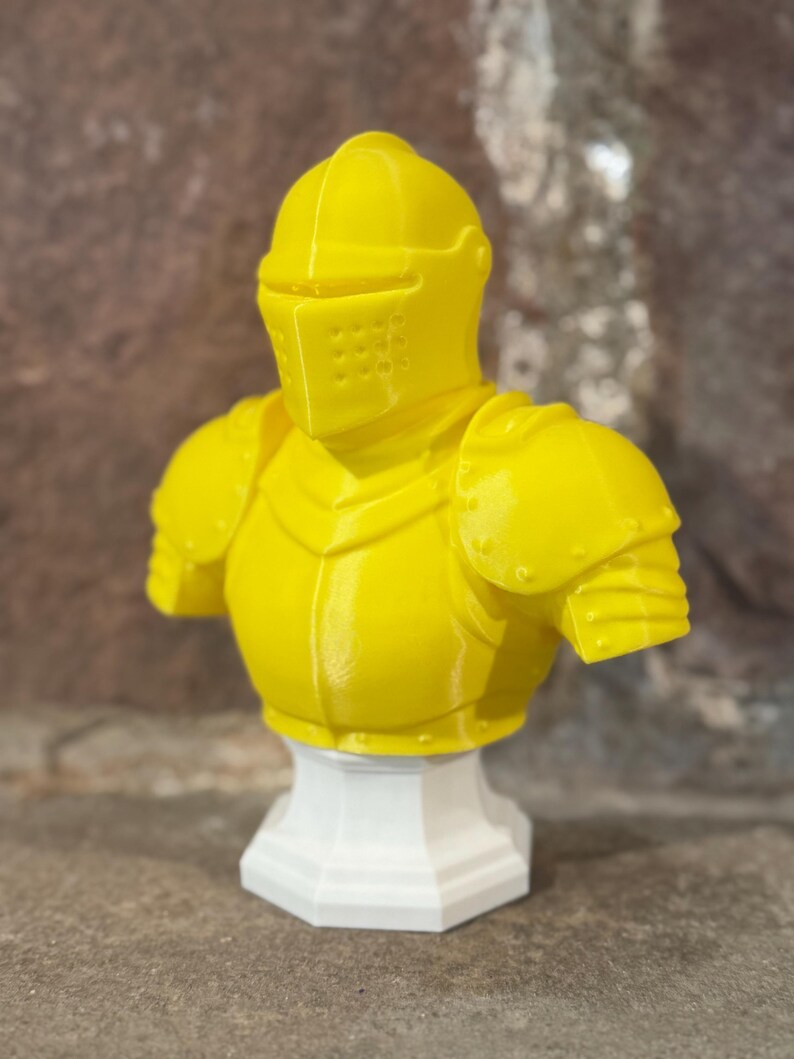 Medieval Knight Bust 3D Print - Etsy