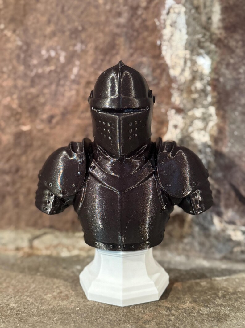 Medieval Knight Bust 3D Print - Etsy
