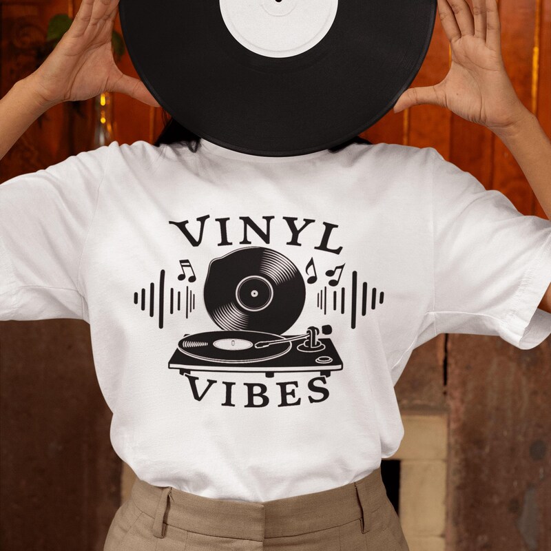 Vinyl Shirt - Etsy