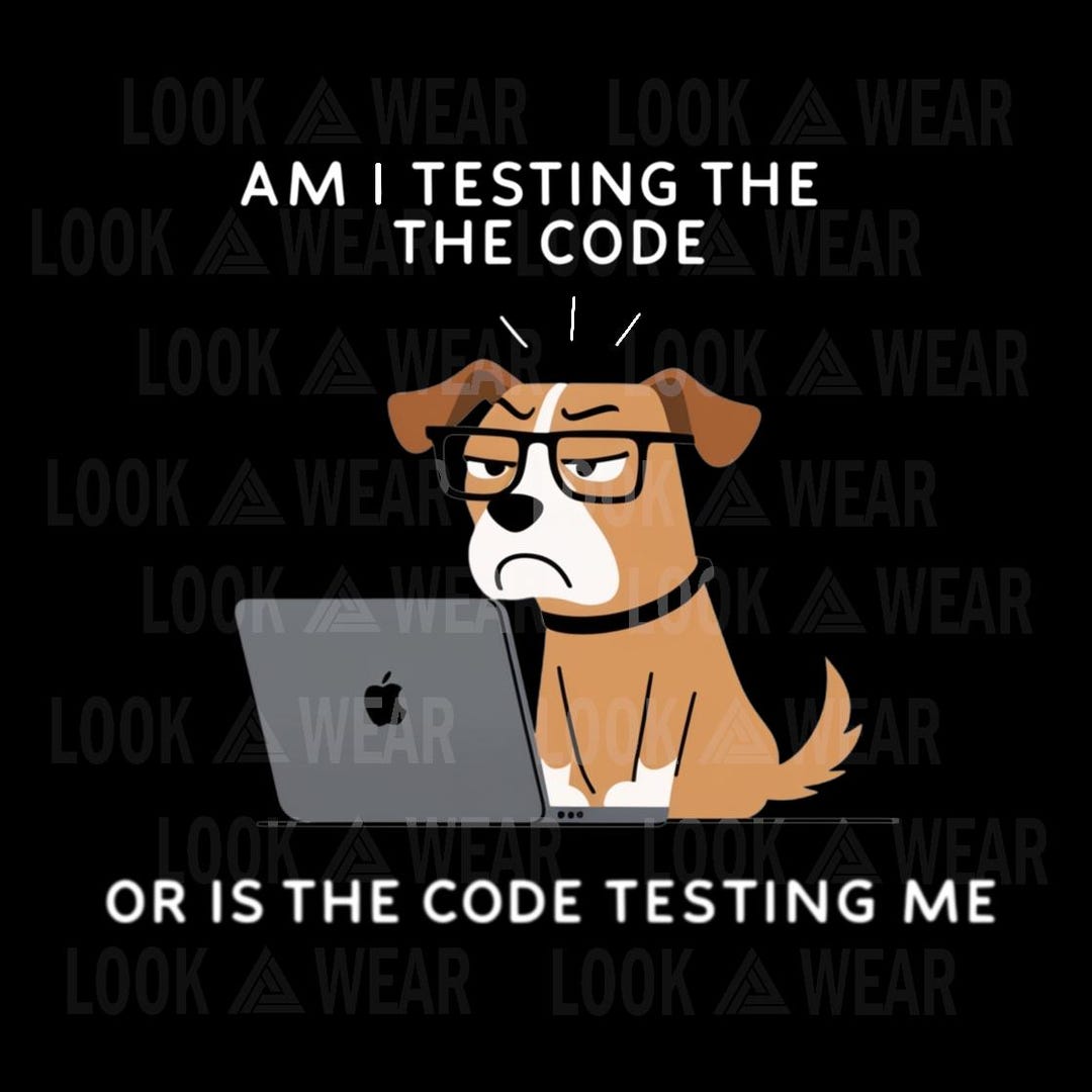 Funny Programming Digital Print for Coder Programmer and Dog Lover Gift ...