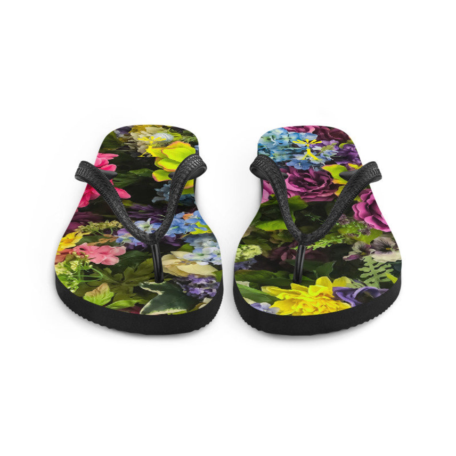 Flower Child Flip-flops - Etsy