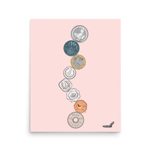 Penny Lane Stack Art Print - Etsy