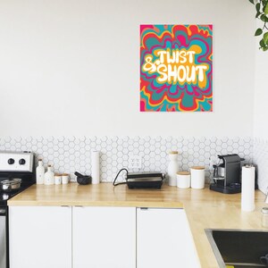 Twist and Shout Art Print - Etsy