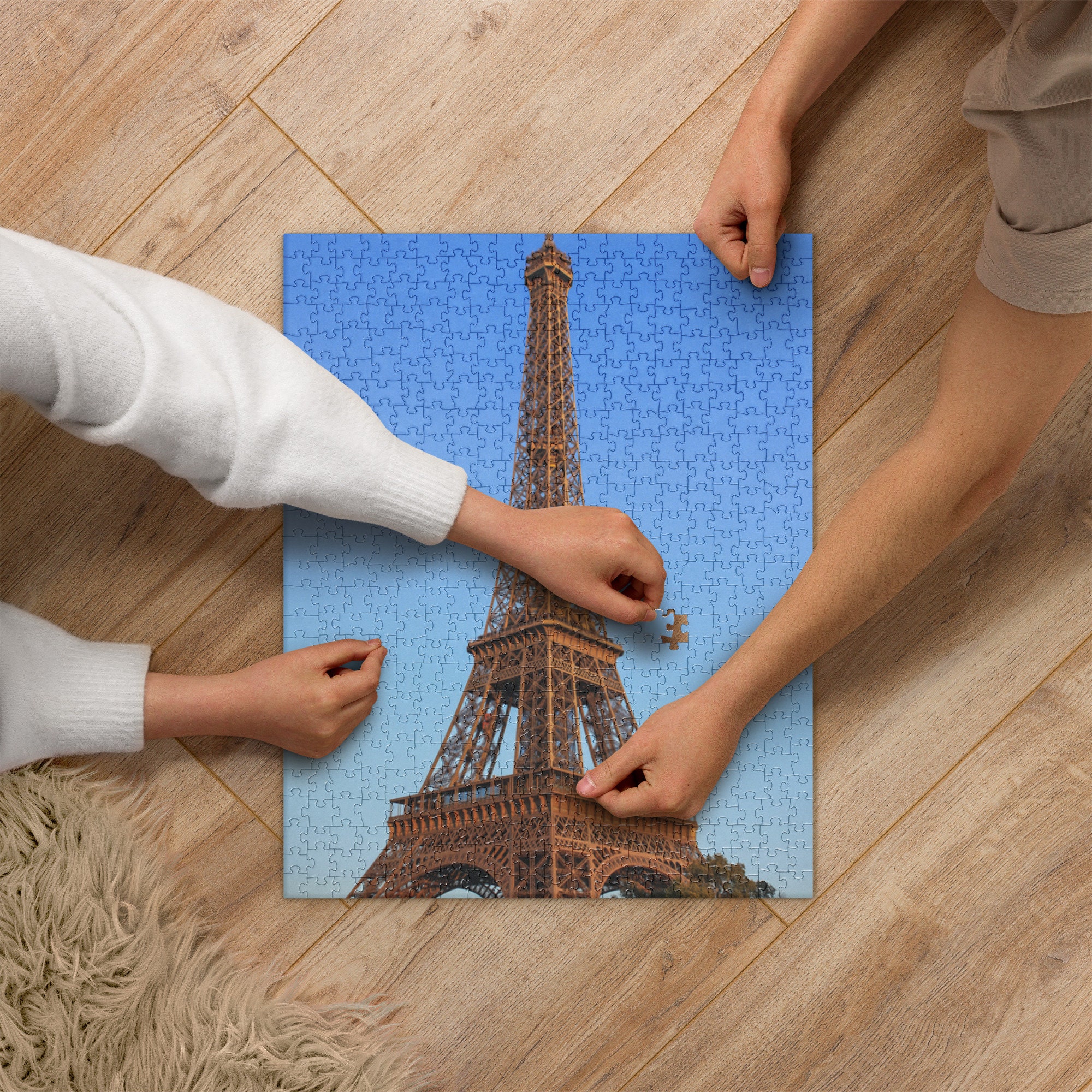 Eiffel Tower Jigsaw Puzzle - Etsy