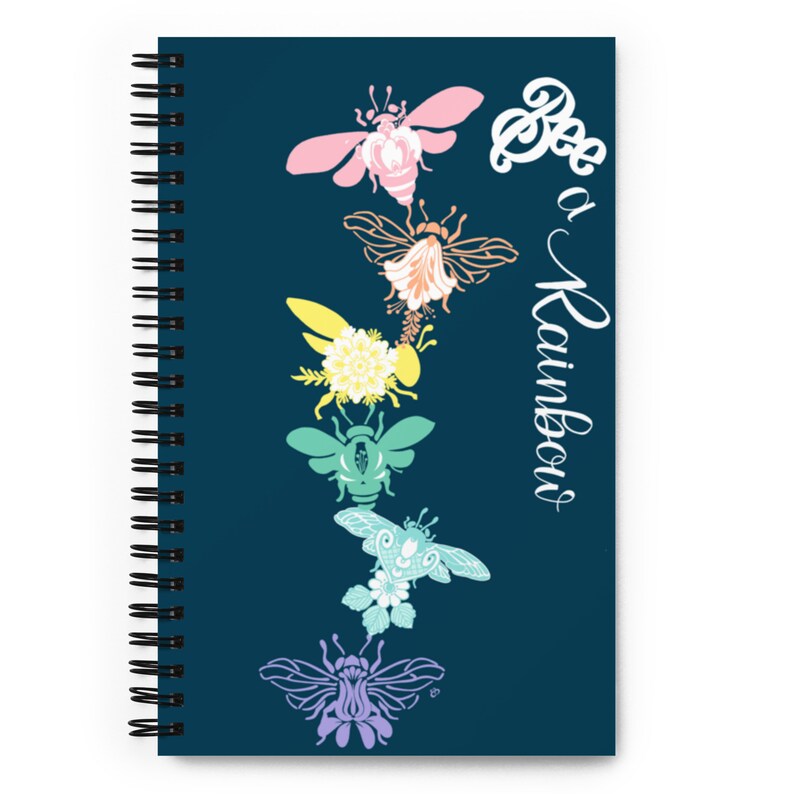 Bee a Rainbow Stack Spiral Notebook - Etsy