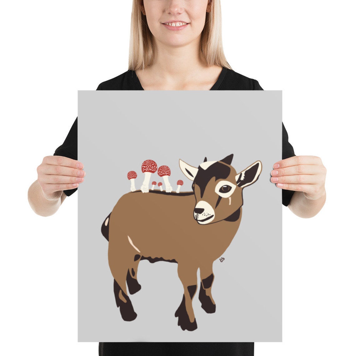 Mr. Goat Art Print - Etsy
