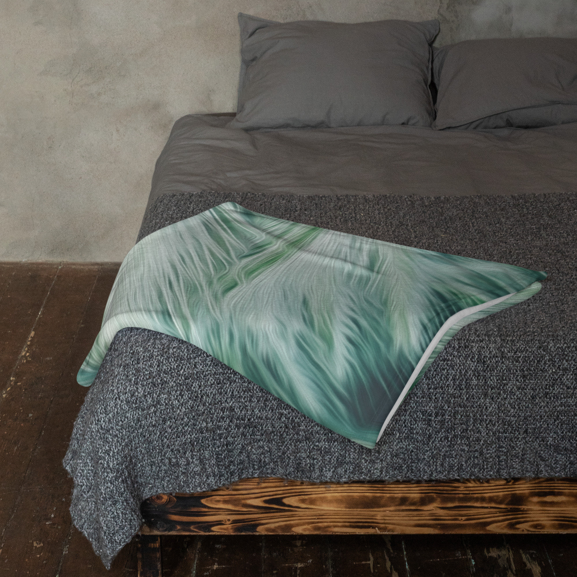 Wispy Grass Throw Blanket - Etsy